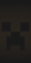 Creeper (Brown) Minecraft Banner