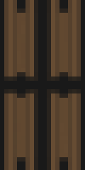 Old Wooden Door Banner Minecraft Banner