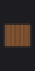 Wood log block Minecraft Banner