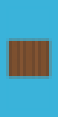 Oak Log Minecraft Banner