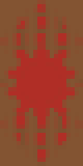 blood soaked shield Minecraft Banner