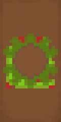 Basic Wreath Minecraft Banner