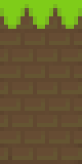 Dirt Bricks Minecraft Banner