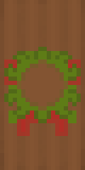 Wreath Door Banner Minecraft Banner