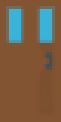 Oak door banner Minecraft Banner