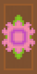 The Trophy Flower Minecraft Banner