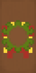 Minecraft Wreath Banner Minecraft Banner