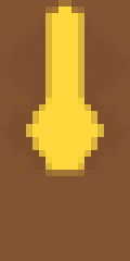 Brown & Yellow Thingy Minecraft Banner