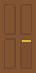 Dark oak door improved Minecraft Banner