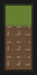 Dirt block Minecraft Banner