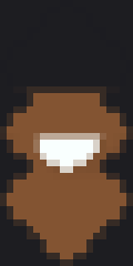 Partially hidden face Minecraft Banner