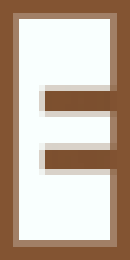 Letter E Minecraft Banner