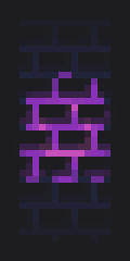 Purple glowing bricks Minecraft Banner