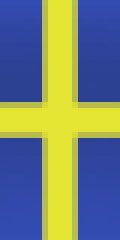 Swedish Flag Minecraft Banner