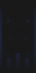 BLUE MONSTER Minecraft Banner