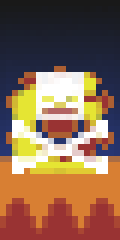 Lava Skull Night Minecraft Banner