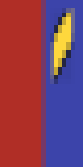 Flag of Liechtenstein Minecraft Banner