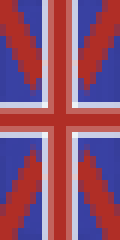 UK FLAG Minecraft Banner