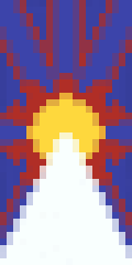 Tibet Flag Minecraft Banner