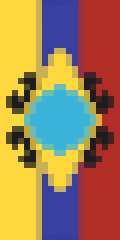 Ecuador Flag Minecraft Banner