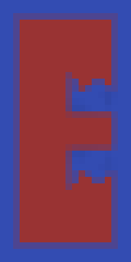 the letter E Minecraft Banner