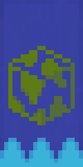 Normal Earth Minecraft Banner