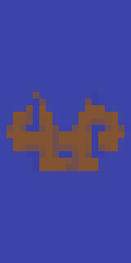 Blue Pretzel Minecraft Banner