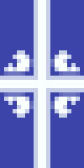 Flag of Quebec Minecraft Banner