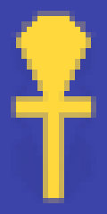 Egyptian Ankh Minecraft Banner