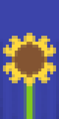 Sunflower cape Minecraft Banner