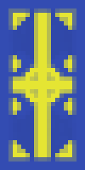 The Blue Cross Minecraft Banner