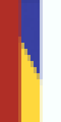 Ukraine-Russia Minecraft Banner
