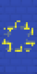 European Flag Minecraft Banner