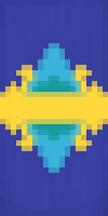 Protoss Pylon Minecraft Banner