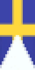 Swedish Empire Minecraft Banner