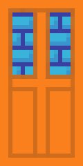 Oak Door Minecraft Banner