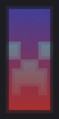 creeper fade Minecraft Banner