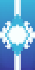 Minecraft Ice element Banner (Top) Minecraft Banner
