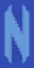 Cyan Blue Cool Minecraft Banner