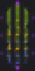 Lush Cave Vines Minecraft Banner