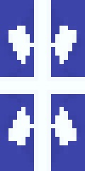 Québec Flag Minecraft Banner
