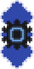Blue Eyes Flag Minecraft Banner