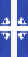 Québec flag Minecraft Banner