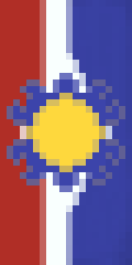 Flag of Utah (2022 proposed design) Minecraft Banner