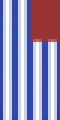 Reversed U.S.A Flag Minecraft Banner