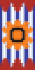 The Flag of the Gods Minecraft Banner