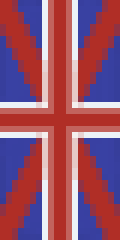 UK flag Minecraft Banner