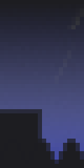 mesa shooting star at night Minecraft Banner