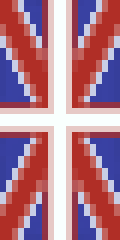 The United Kingdom of Great Britain and Northern Ireland flag Minecraft ...