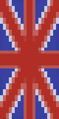 wye did i make this the uk flag Minecraft Banner